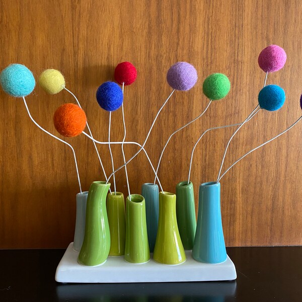 Apple Orchard Garland/classroom Decoration/fall Decor/felt Ball Garland ...