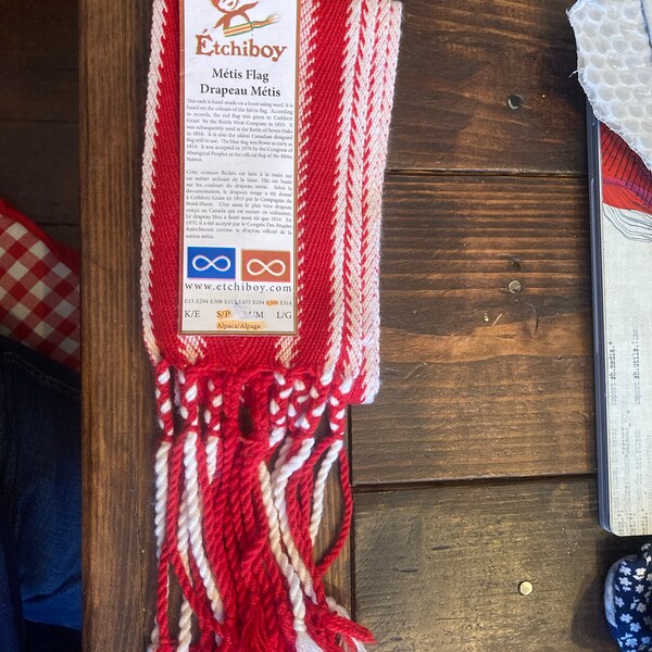 Métis Sash L'assomption Medium Polyester Ceinture Fléchée Moyenne - Etsy