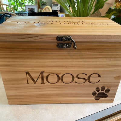 Cat Keepsake Box cat Memorial Pet Urn personalized Pet Urn pet Memory ...