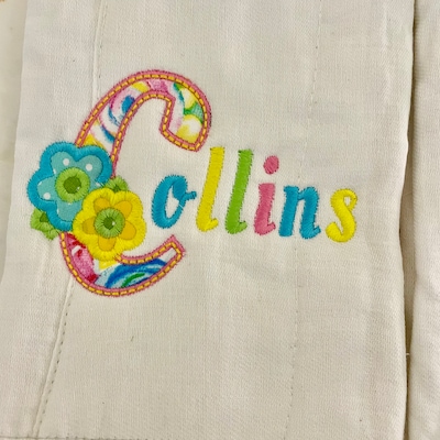 Melissa Script Monogram Font Alphabet Machine Embroidery Designs ...