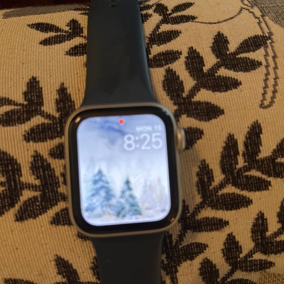 Winter Apple Watch Wallpaper Snowy Polar Bear and Penguin Watercolor ...