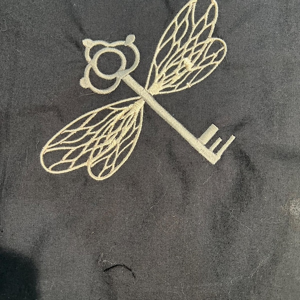 Crying Myrtle in the Toilet, Ghost Embroidery Design Wizarding School ...