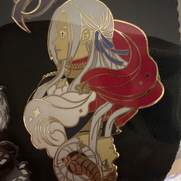 Fire Emblem Three Houses - FE3H - Edelgard - Hard Enamel Pin - Etsy