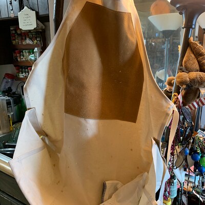 Leather Combo Pouch Apron for Woodcarvers Made From Pre-shrunk Water ...