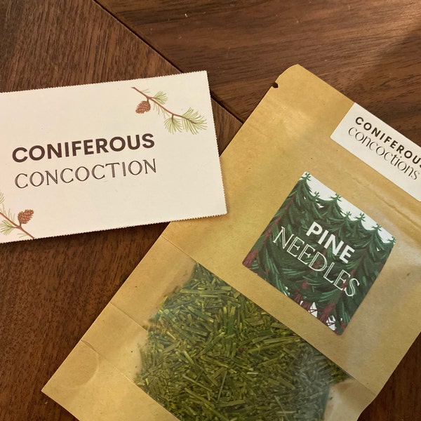 VARIETY TEA PACK, White Pine, Balsam Fir & Red Pine Tea, Organic ...