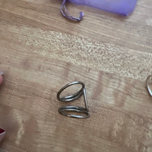 Trigger Finger Splint Ring in Brass Bronze Titanium or - Etsy