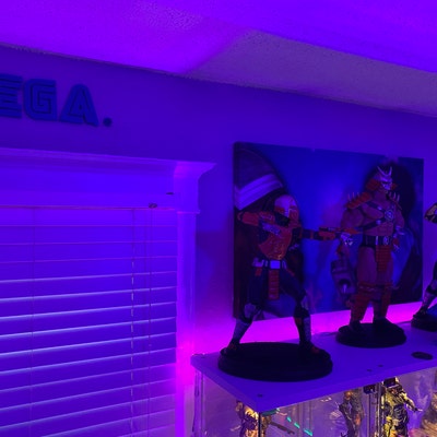 HUGE 15 Inch SEGA Video Game Logo Sign man Cave, Game Room, Wall Art ...