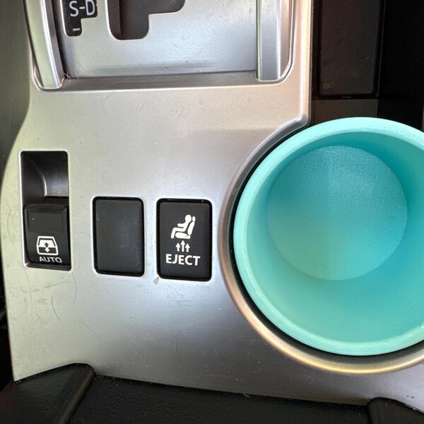 Eject Button Decal, Car Decal, Eject Passenger Button, Blank Button ...
