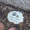 Personalized Garden Stones Engraved With Any - Etsy