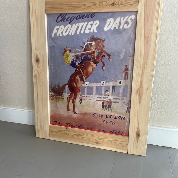 18”x24” Vintage Rodeo Poster Prints ***preorder 2-3 Weeks - Etsy
