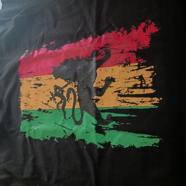 Reggae Haile Selassie Love Jah Know Rastafari Irie Lion Mon T-shirt ...
