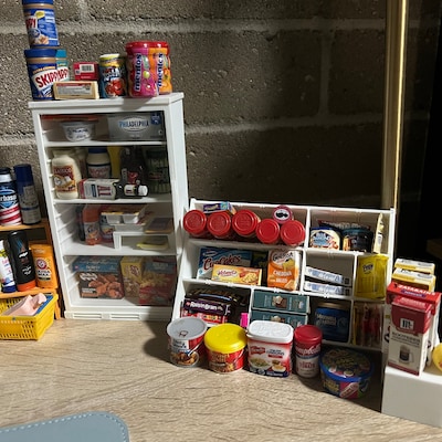 Mini Brands Double Toy Grocery Store Shelf for Mini Brands 5 Surprise ...