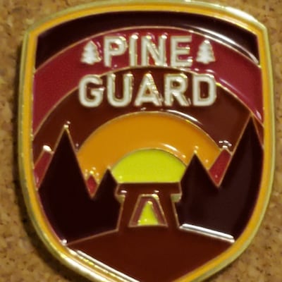 Pine Guard Enamel Pin - Etsy