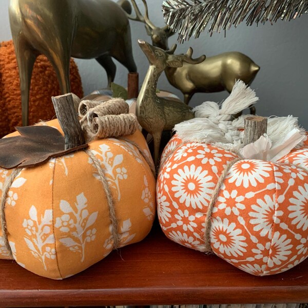 White Pink Blue Floral Bunny, Fabric Stuffed Easter Rabbit, Tiered Tray ...