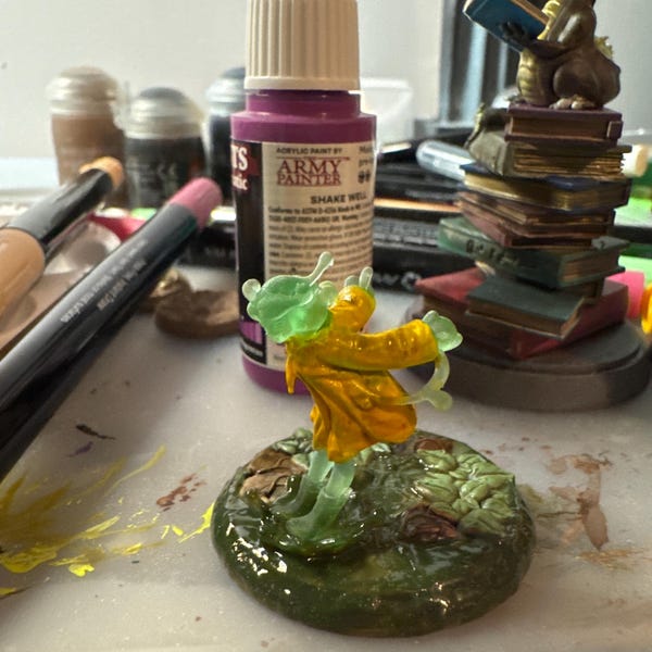 Quart, Goblin Wizard | 32 Mm Resin Miniature | Twin Goddess Miniatures ...