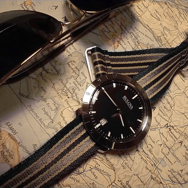 B & R Bands Washed Canvas Watch Bands Straps 20mm 22mm - Etsy