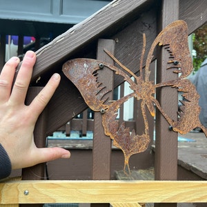 Rustic Rusty Metal Garden Columns Landscape Design Bamboo - Etsy