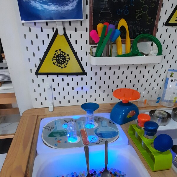 Science Lab Flisat Inserts, Flisat Table, Flisat Insert Printable ...