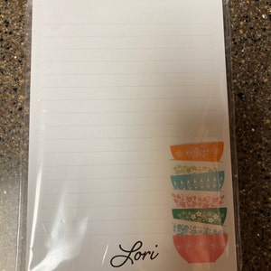 From the Desk of Notepad, Elegant Script Notepad, Calligraphy Name ...