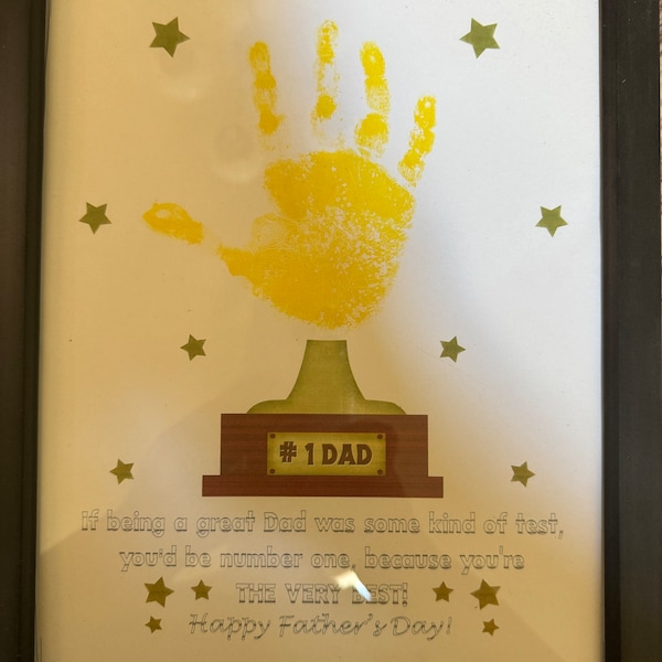 First Day of School Apple Handprint Craft, Handprint Art School Memory ...