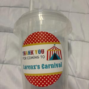 BOGO / Birthday Thank You Stickers / Birthday Stickers Personalized ...