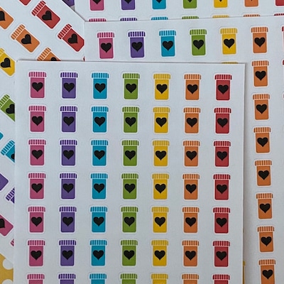 Deco Mini 057 Small Bees Planner Stickers - Etsy