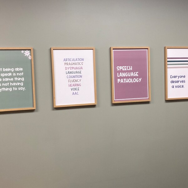 Occupational Therapy Posters, Set of 15, Occupational Therapy Bundle ...