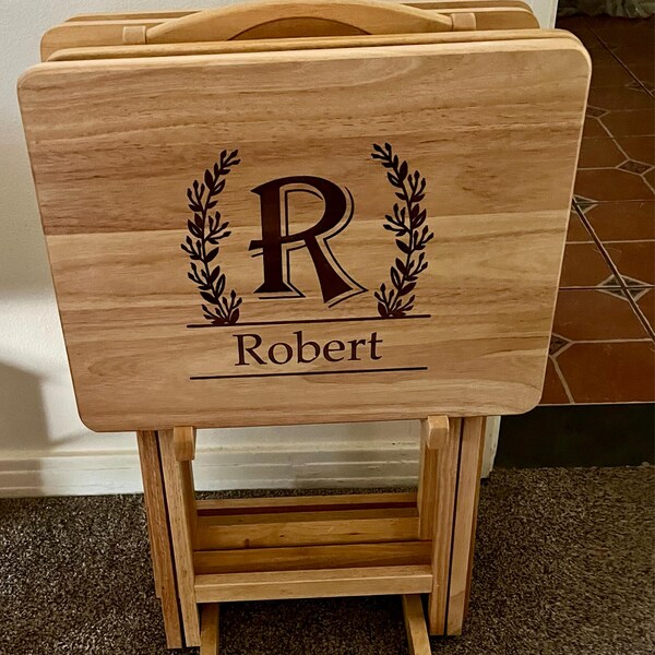 Custom Tv Tray, Laser Engraved Table, Personalized Tv Tray - Etsy