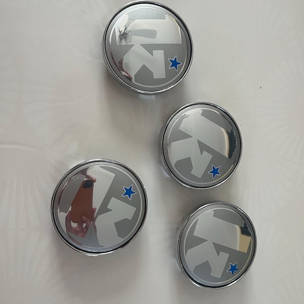 Metal Stickers Custom Car / Wheels Center Cap Logo Badge Wheel Trims ...
