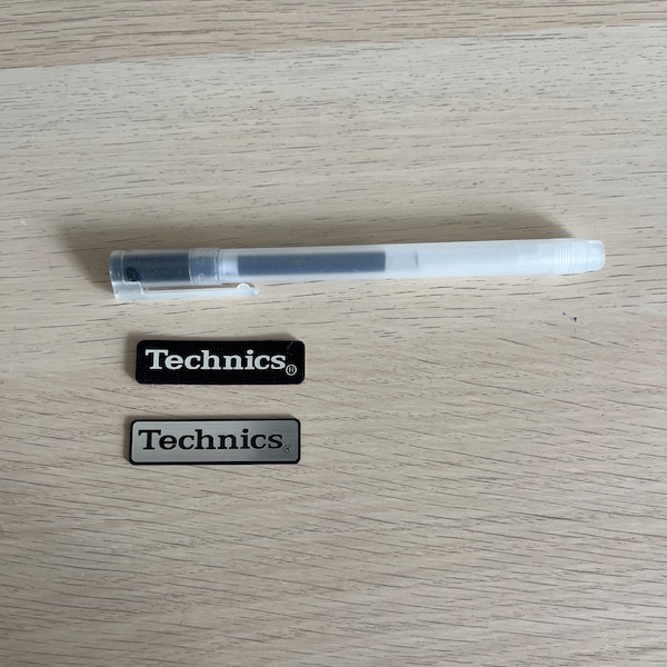 Technics - Sticker Case Badge Emblem Aufkleber Decal - Two Emblems - Etsy