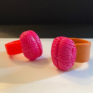 Polymer Clay Rings Animal Rings Frog Ring Clay Frog Ring | Etsy