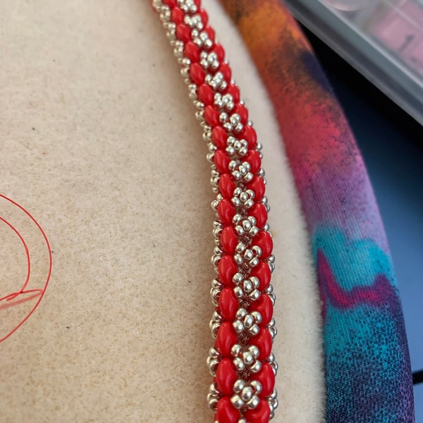Super Duo Square Rope. Beaded Tutorial. - Etsy