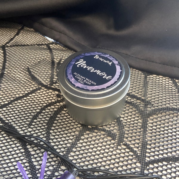 Nevermore- the Raven Inspired- Soy Vegan Candle - Etsy