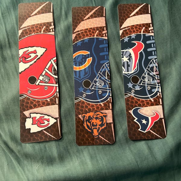 Football Bookmark - Etsy