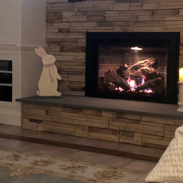 Rustic Wood American Flag Blocks - Etsy