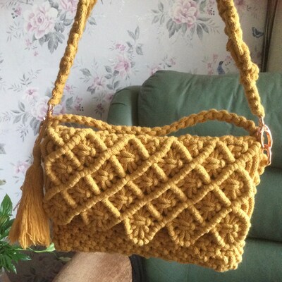 Crochet Bag PATTERN Bilibag Pyramid Bag Pattern & Tutorial - Etsy