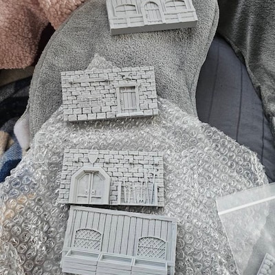 Dnd Dwarven Tribute Statue Dwarf Wall Monument Tabletop Scatter Terrain ...