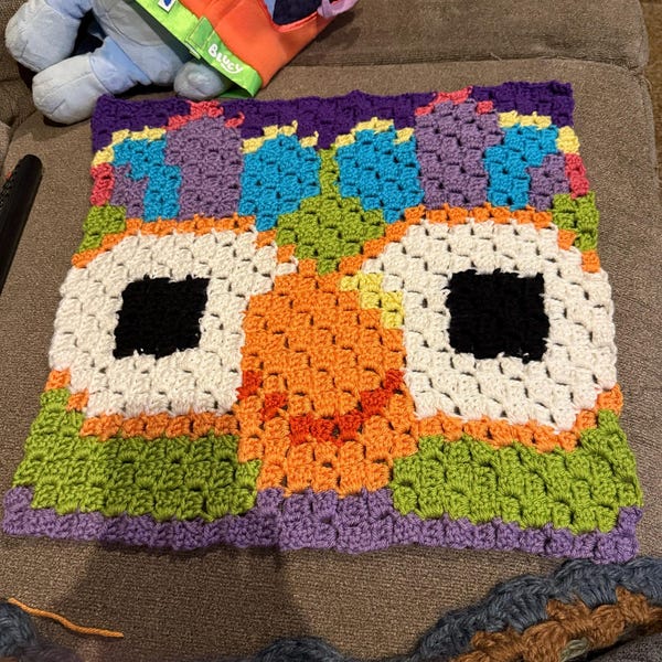 Bluey C2c Crochet Pattern - Etsy