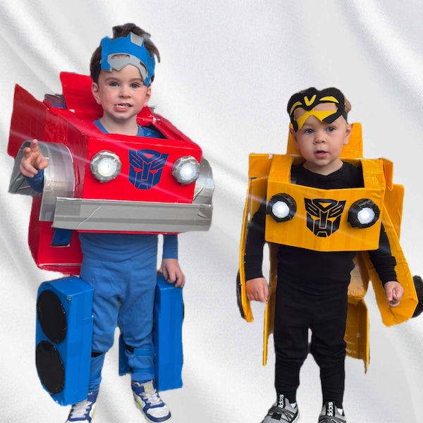 Template for Transforming Car Costume for Kids Halloween Costume ...