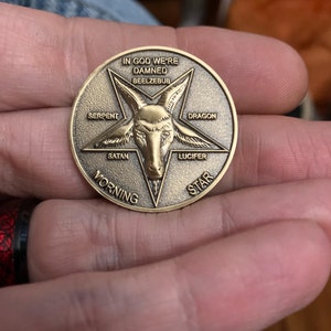 Best Seller: LUCIFER COIN, Morningstar TV Hit Series 1 1/4 , Highest ...