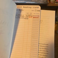 2025 Reading List Bookmark - Etsy