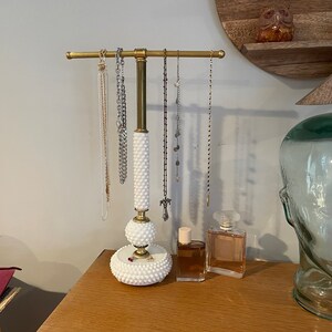 Vintage Ring Holder Ring Display Jewelry Organizer Brass Finial ...