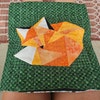 Sleeping Fox Paper Piecing Pattern 16 X 16 Quilt Block Digital PDF - Etsy