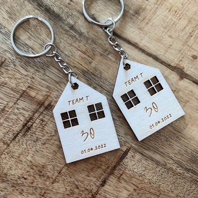 First Home Keyring Our First Home Gift First Home Keychain - Etsy UK
