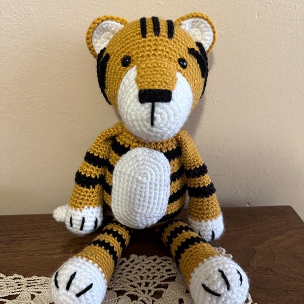 DIY Crochet Tiger Amigurumi Pattern - Create a Unique Handmade Toy With ...