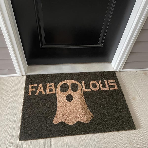 The German Shepherds Door Mat, We Know You ARE Here Shepherd Dogs Door ...