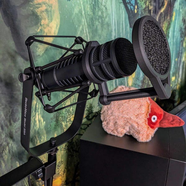 3D Printed Pop Filter for the Rode Procaster - Etsy