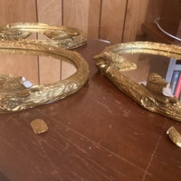 Royal Wall Mirror Set 3 With Gold and Silver Colors / Vintage - Etsy Canada