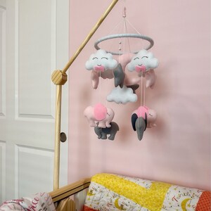 Princess Mobile Crown Mobile Princess Baby Crib Mobile Girl Nursery ...