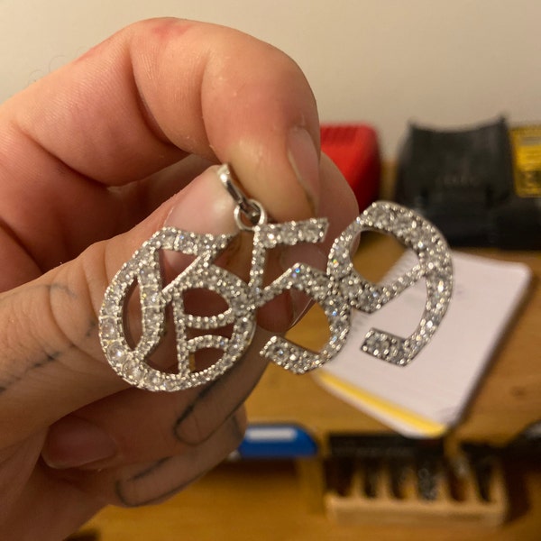 Suicideboys G59 Necklace! Iced Out Cubic Zirconia Pendant + Stainless ...